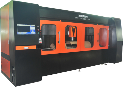 Double Heads TSD-RC300 CNC Rotary Curved Plywood Die Cutting Machine ...